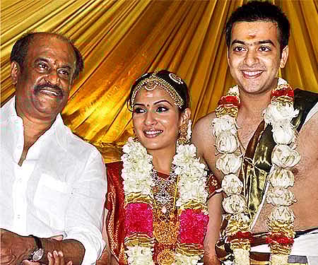 Rajinikanth\'s daughter gets married