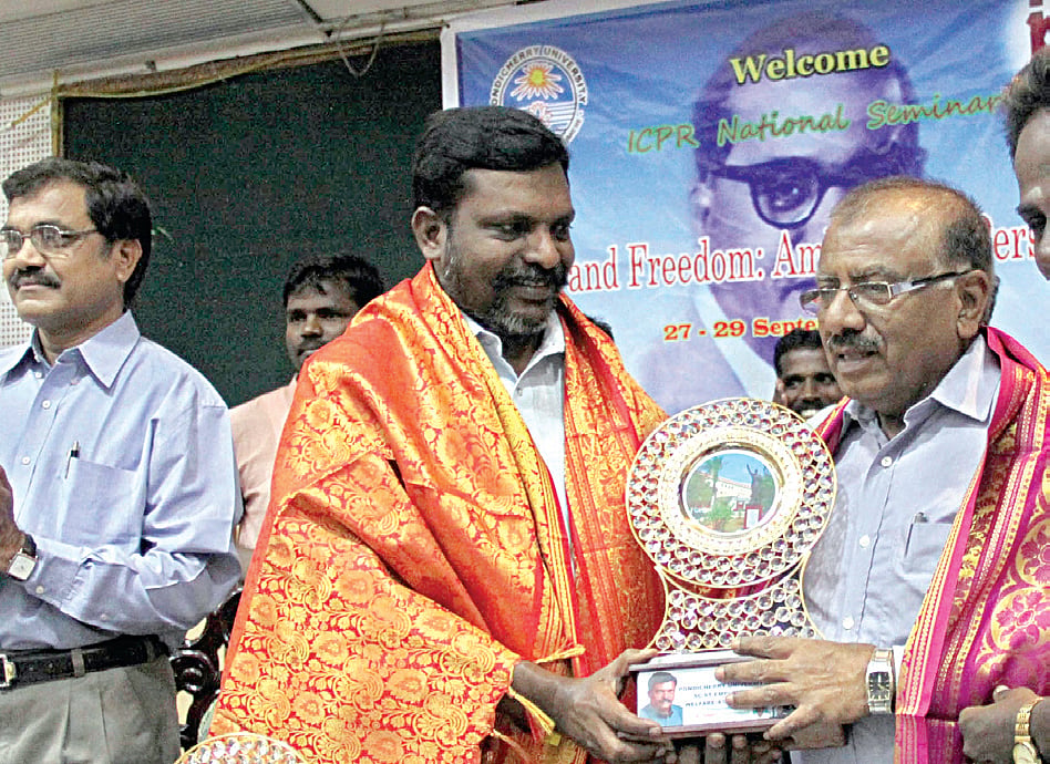 VCK ups the ante against Karnataka