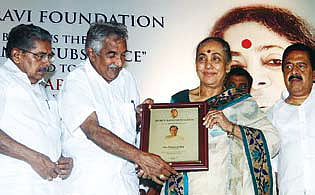 Margaret Alva gets Woman of Substance award