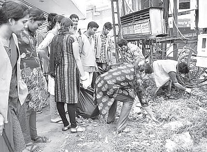 St Albert’s on Cleaning Spree