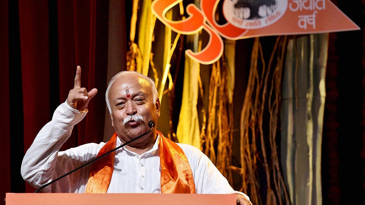 RSS chief Mohan Bhagwat says BJP, VHP, work independently, not ...