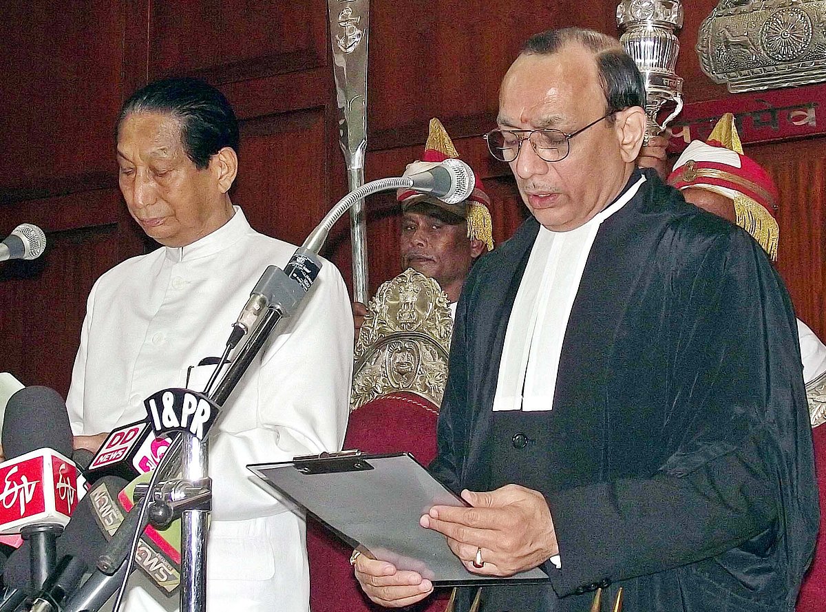 Justice Waghela Sworn in as HC Chief Justice