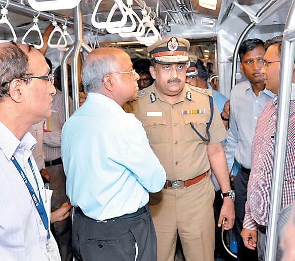 Metro Rail Stations to Get State Police Security Cover