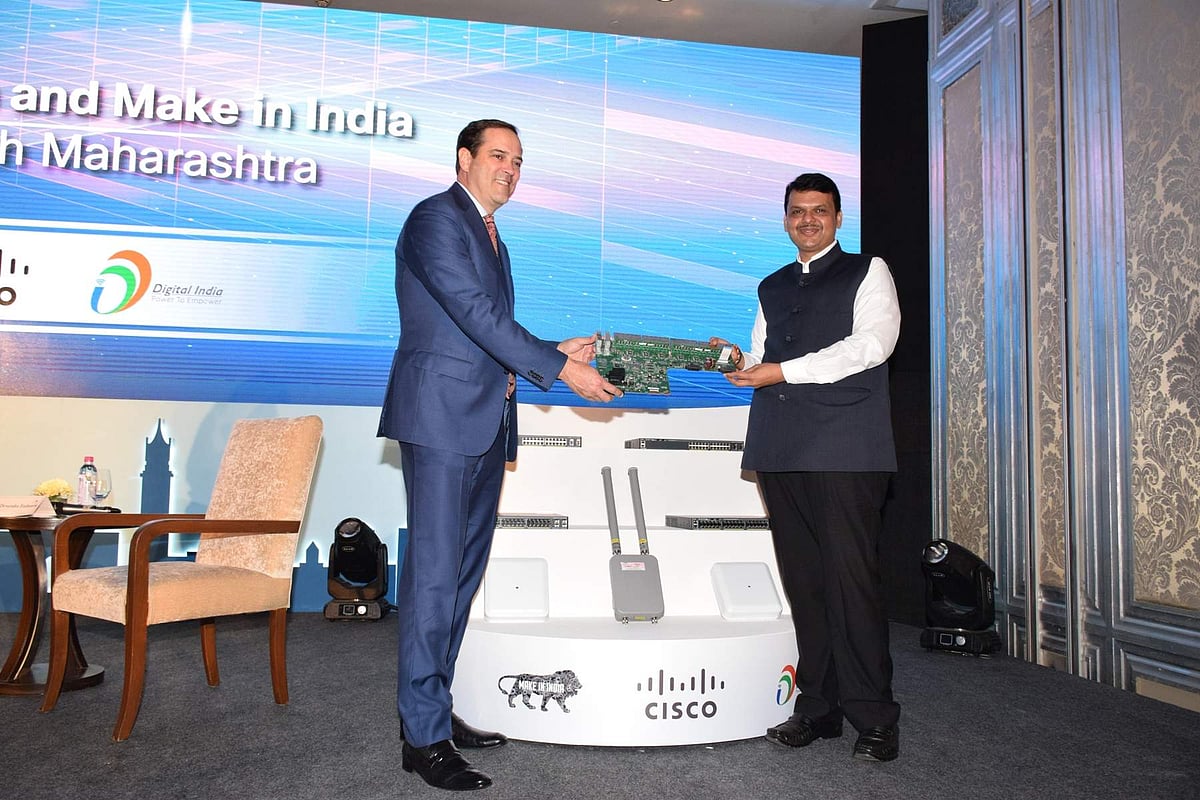 Cisco launches manufacturing unit in Pune, to build Nagpur as Smart City