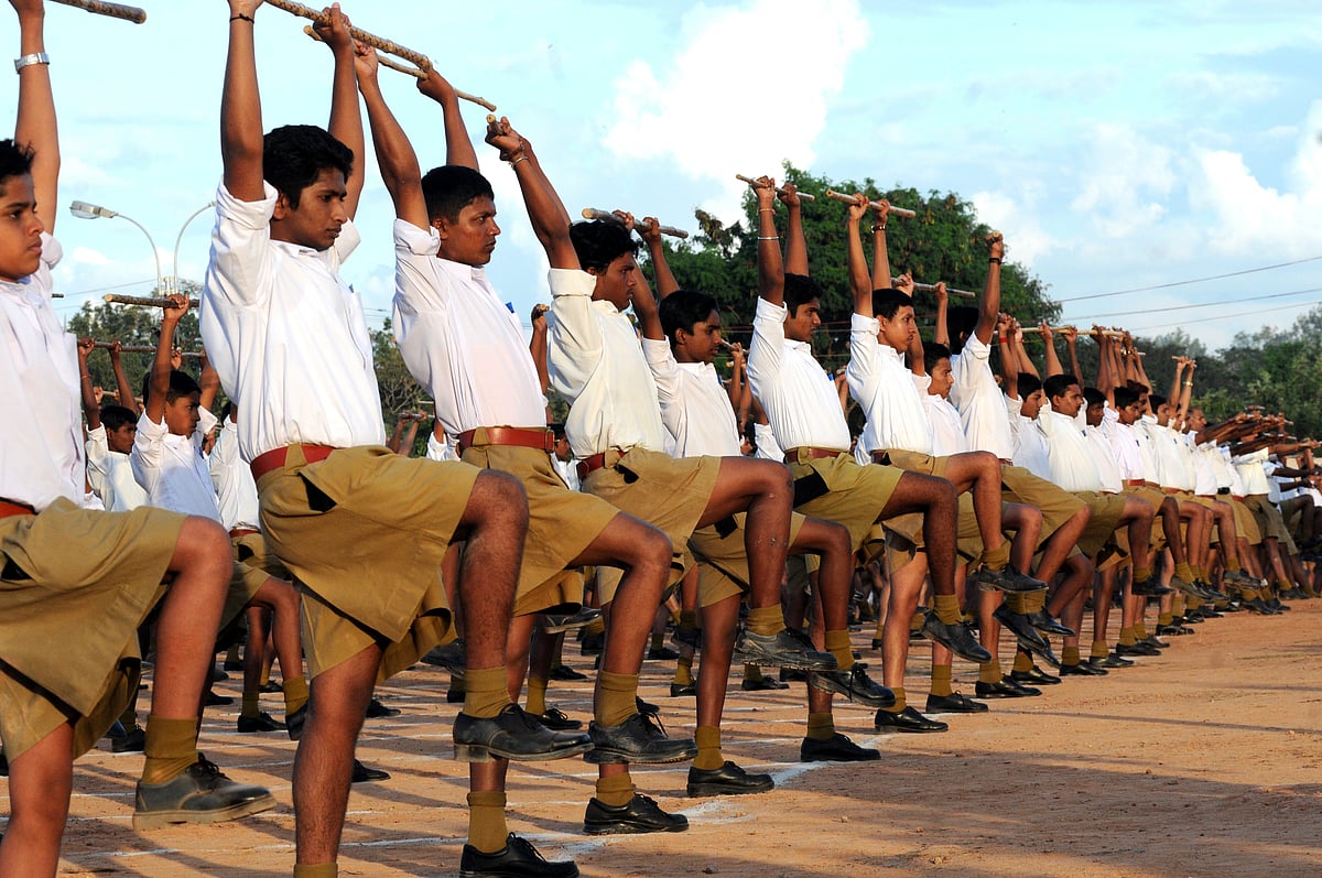 'RSS not registered organisation, so where is money coming from?' asks ...