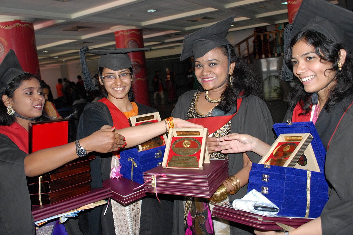 Girls Shine at RGUHS Convocation