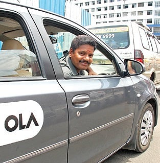 Life\'s no longer a jolly ride for ola cab drivers
