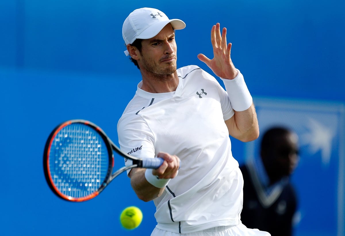 Murray eases into Queen\'s Club quarterfinals