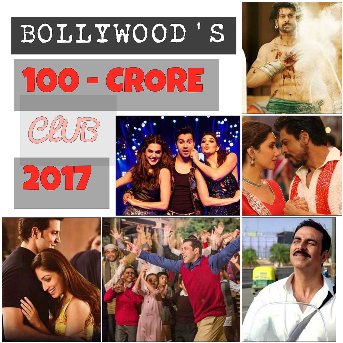 Bollywood movies that entered Rs 100 crore club 2017