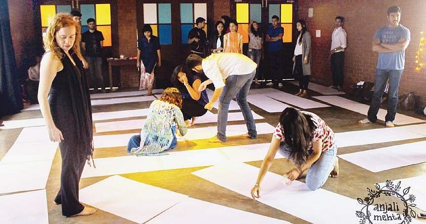 This art and rhythmic body movement workshop aims to relieve you of stress