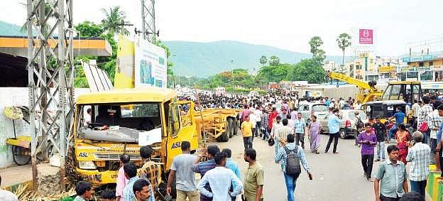 Transgender crushed to death in road mishap