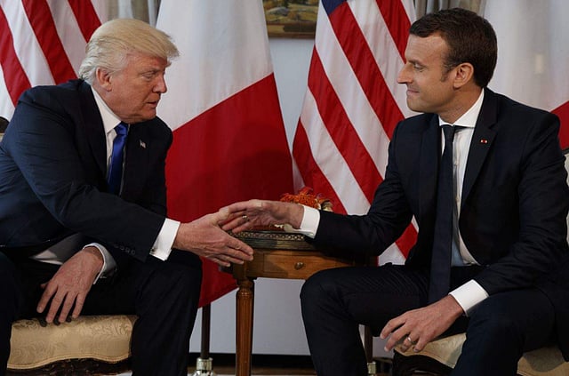 US President Trump accepts President Macron invite to national day ...