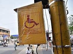 Auditory traffic signals in city to cater to visually impaired people