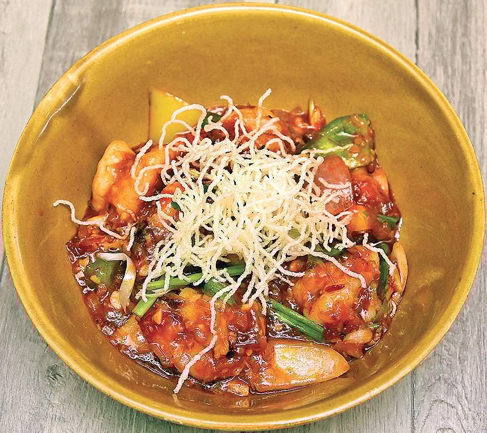 The orient on a platter