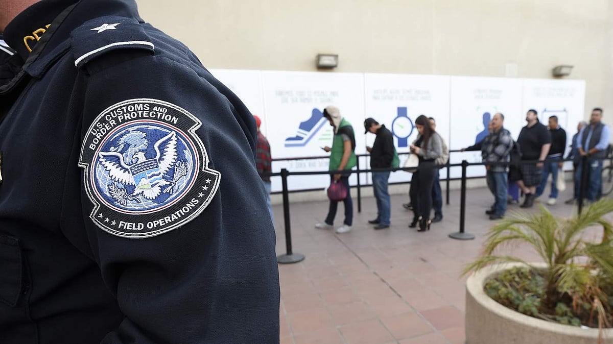 US Customs and Border Protection officers arrest illegal Indian ...