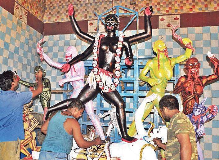 72 Kali Puja pandals in Cuttack this year