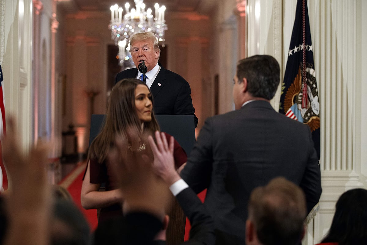 White House suspends press credentials of CNN reporter after ...