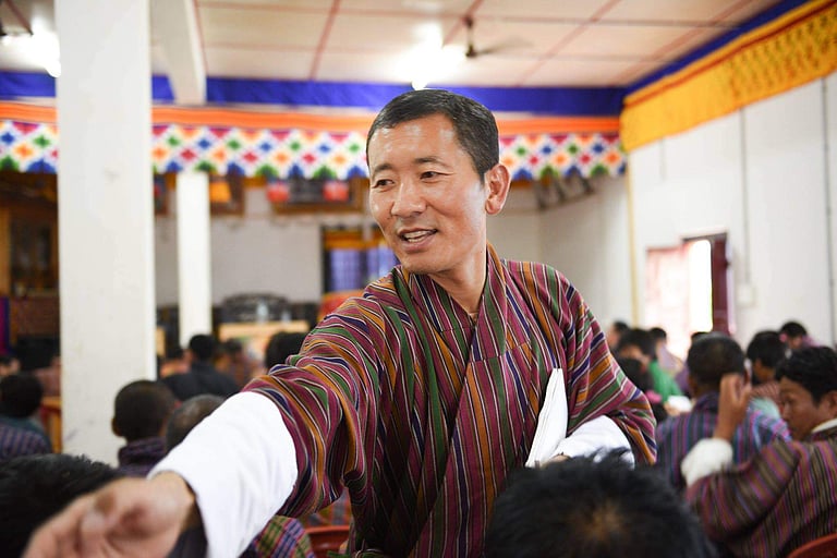Dr Lotay Tshering sworn in as Bhutan's new prime minister