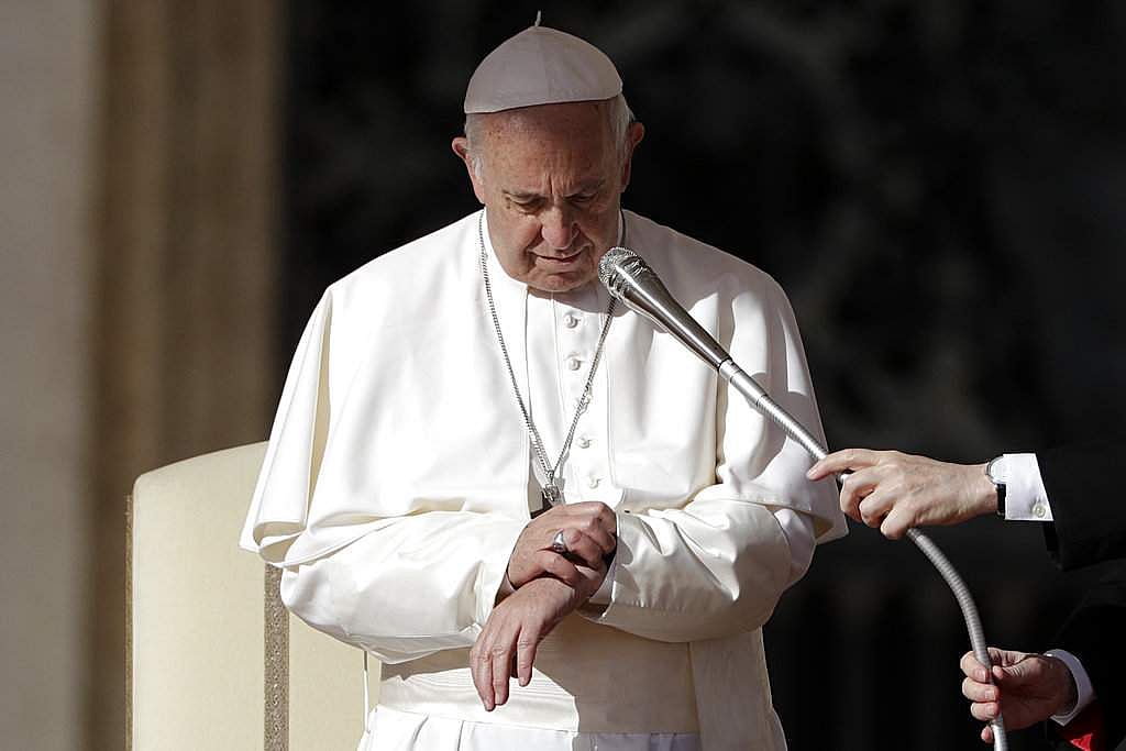 Pope accepts US bishop's resignation over 'misconduct' with minor