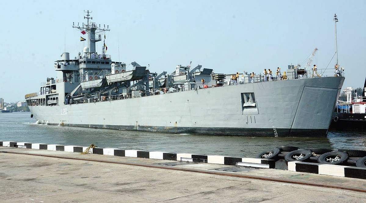 INS Magar joins Southern Naval Command