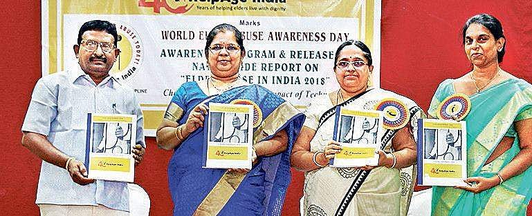 HelpAge India launches a report on elder abuse