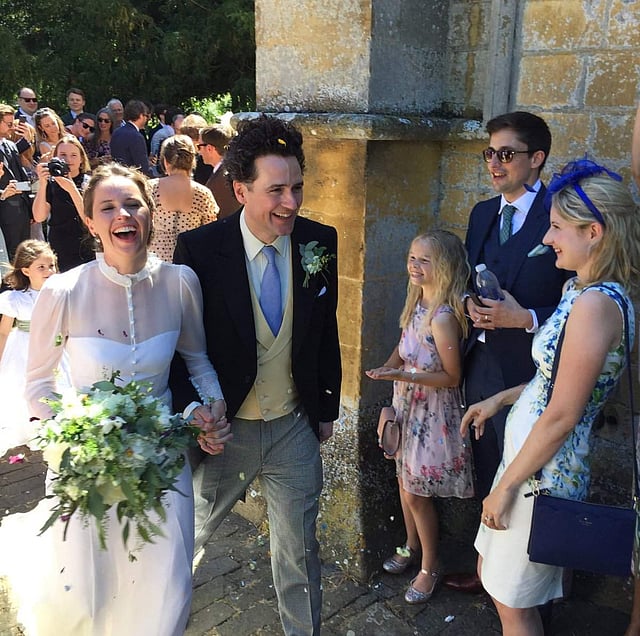 Felicity Jones marries Charles Guard, boyfriend of three years