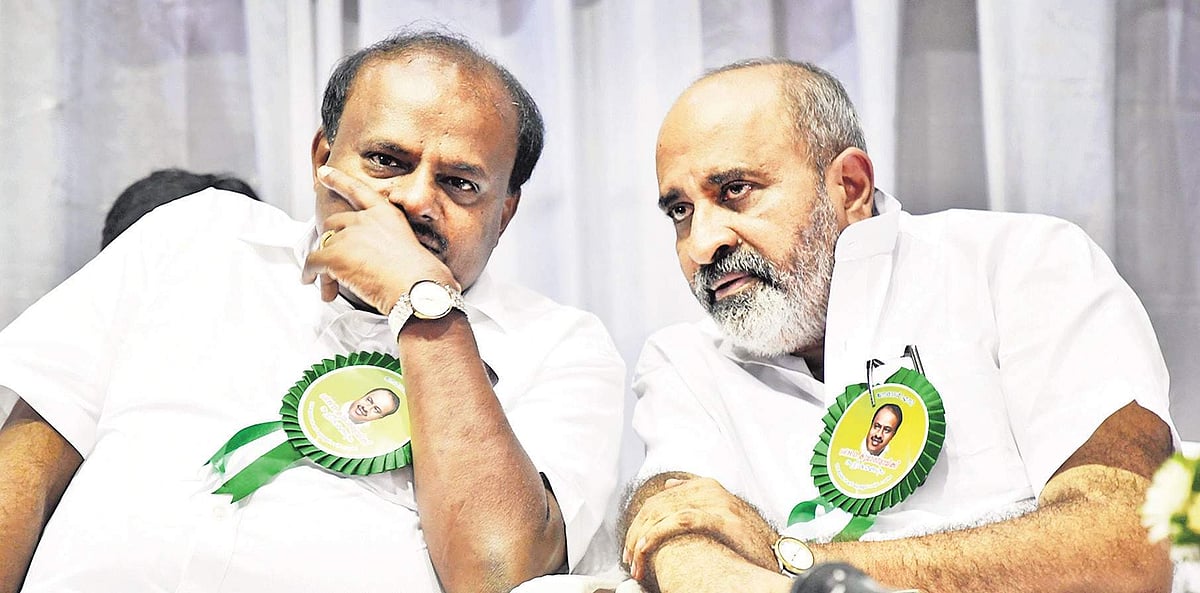 HD Kumaraswamy joined hands with Congress to form secular government ...