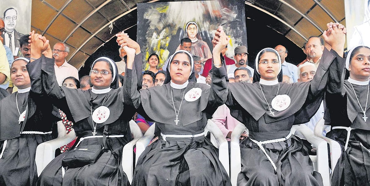 Church acting against protesters in nun rape case: Official