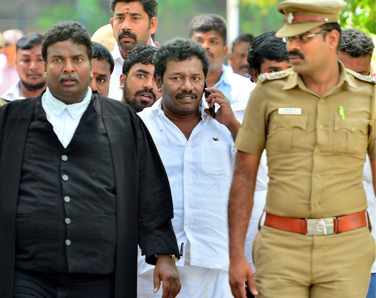 Actor-turned-politician Karunas arrested in second case