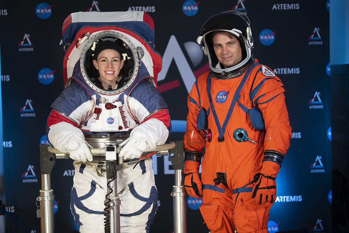 NASA unveils flexible, one-size-fits-all space suits