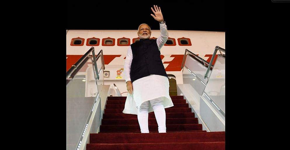 PM Modi leaves for home after concluding visit to Saudi Arabia