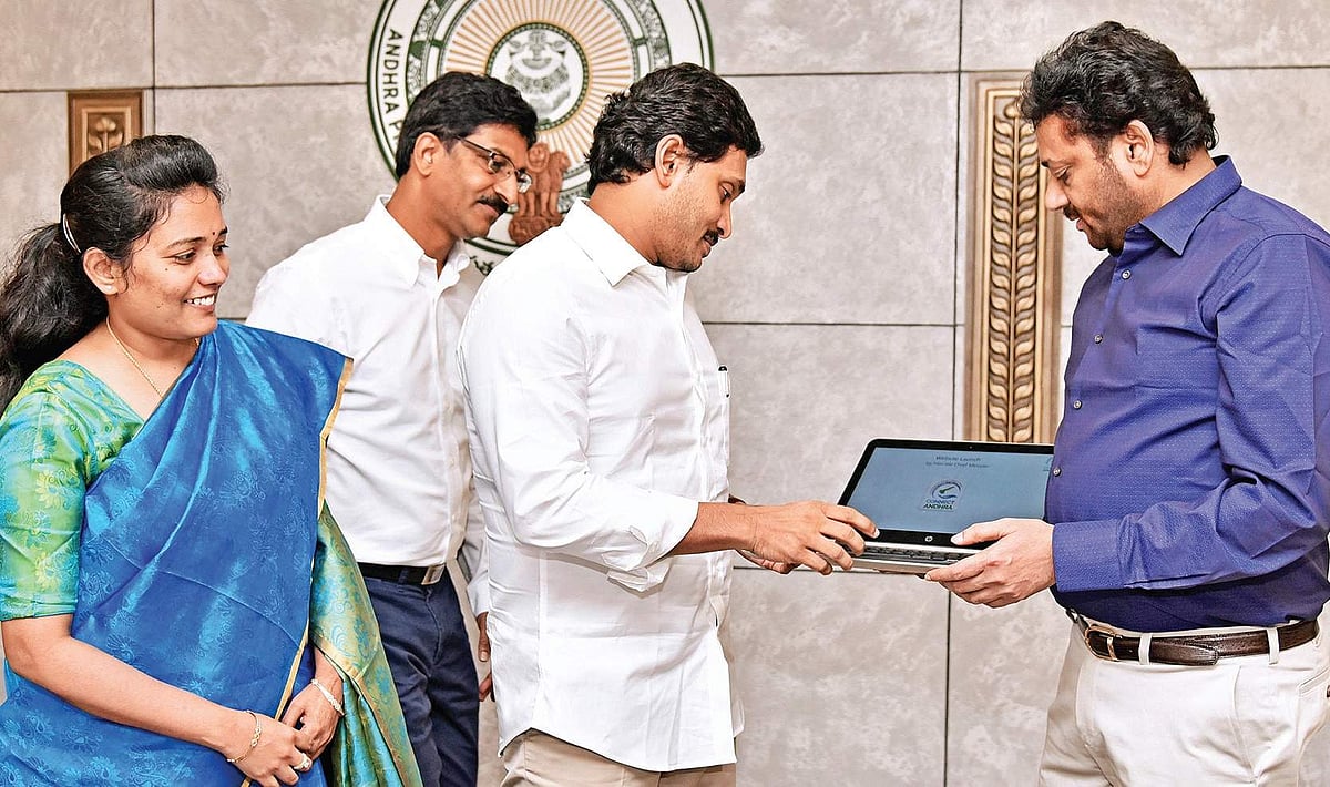 ‘Connect to Andhra’ website launched, MLA first donor