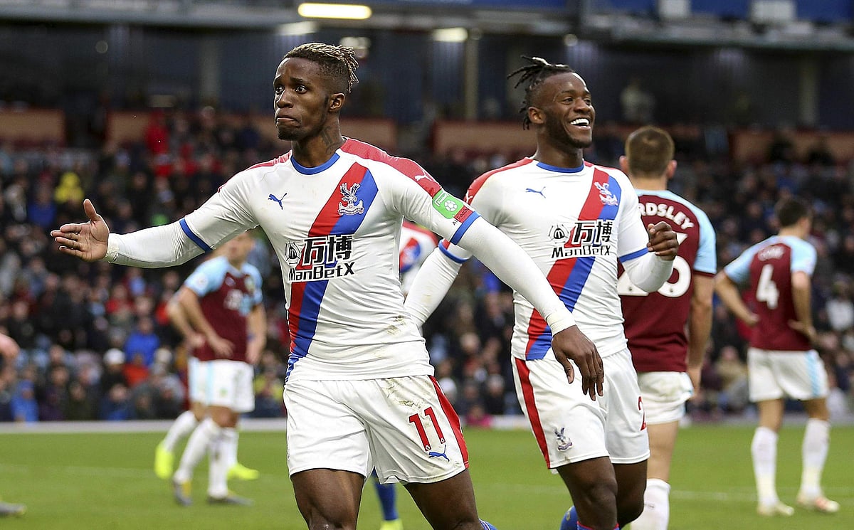 Wilfried Zaha stars as Crystal Palace defeats Burnley 3-1