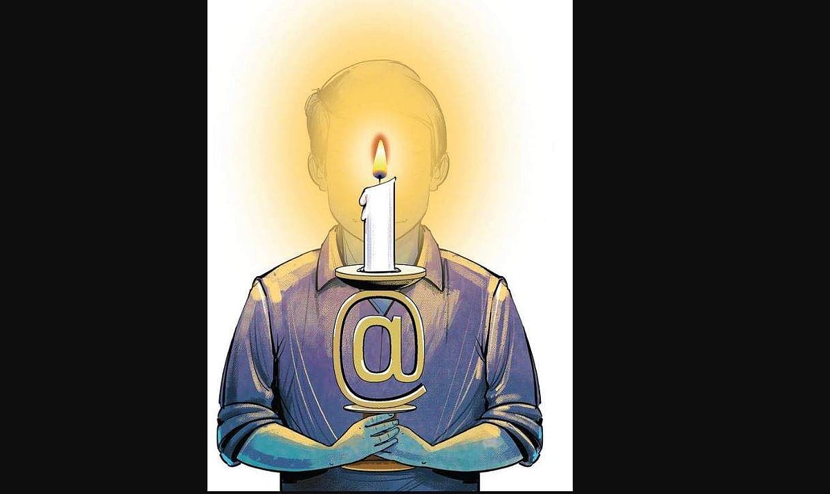 In this virtual church environment, light a candle online, offer prayer