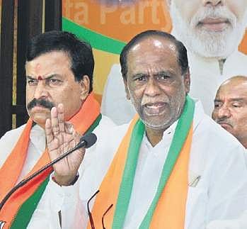 How long can Congress hold its three MP seats: Telangana BJP chief K Laxman