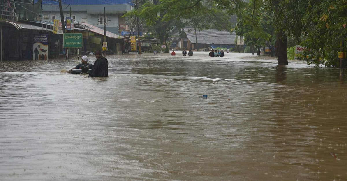 Heavy rain after cloudburst in North Sikkim