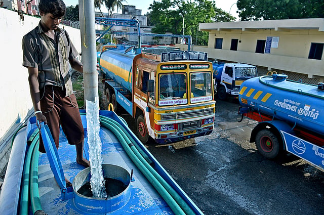 You can now choose date of Metro Water supply in Chennai