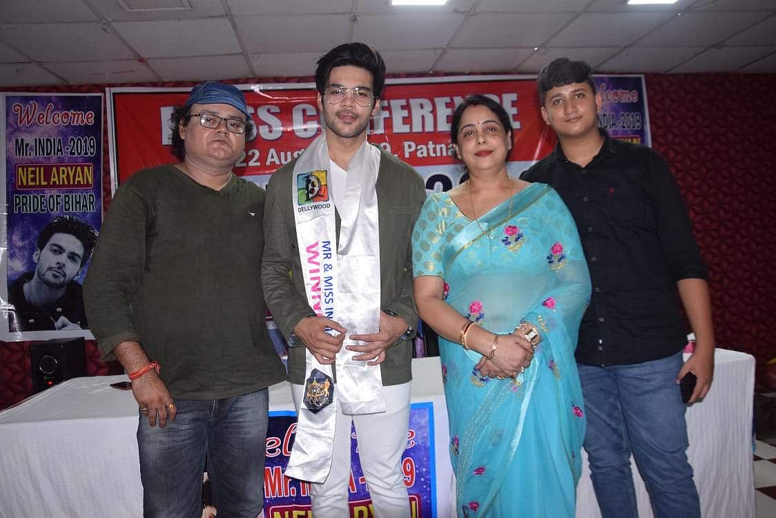 Bihar lad Neil Aryan bags Mr India 2019 title, wishes to bring state's ...