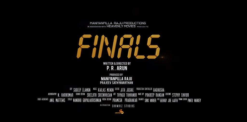 Finals is a story that needs to be told, says director Arun PR about ...