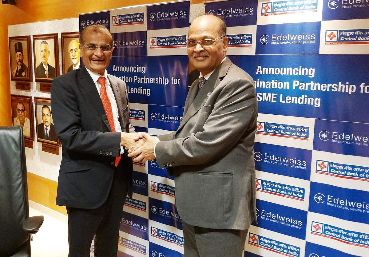 Edelweiss Group and Central Bank of India partner to co-lend to MSMEs
