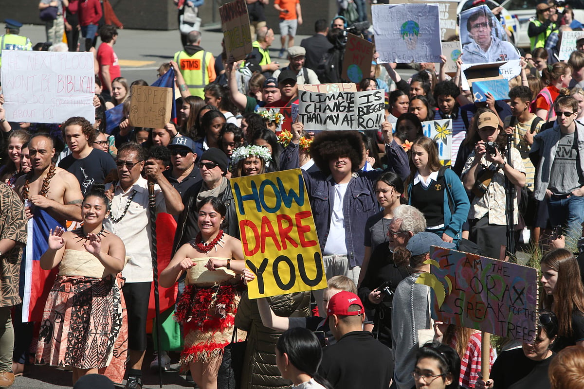 Climate Action: Second wave of climate protests begins, thousands join ...