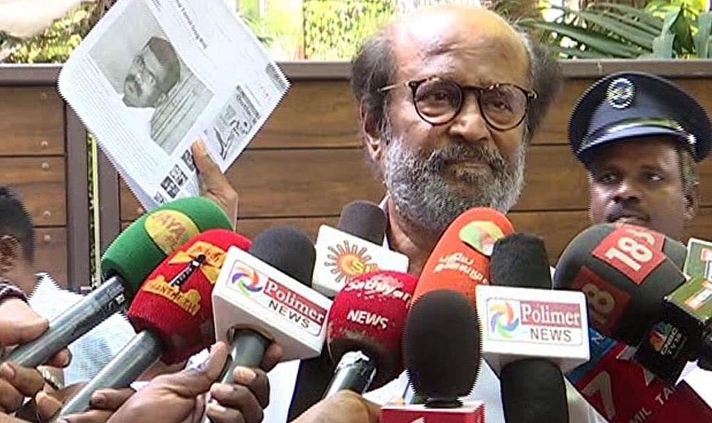 Will not apologise for 'factual' remark on Periyar rally: Actor Rajinikanth