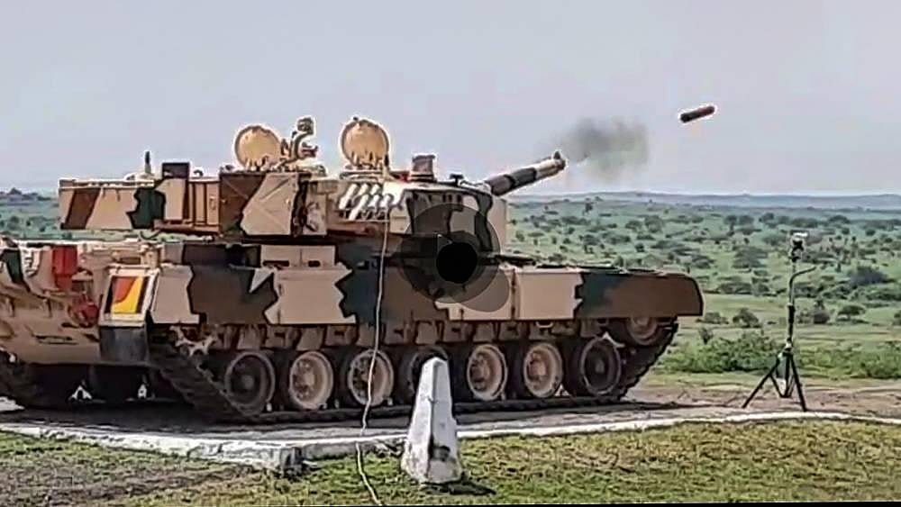 DRDO successfully test fires laser-guided anti-tank guided missile