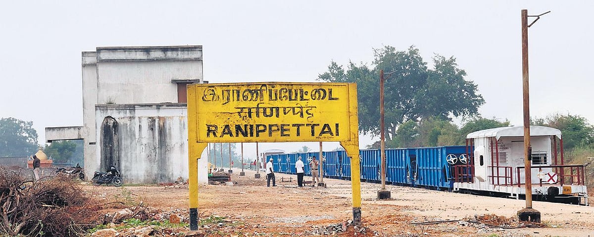 Ranipet railway station to hear chugging of trains soon