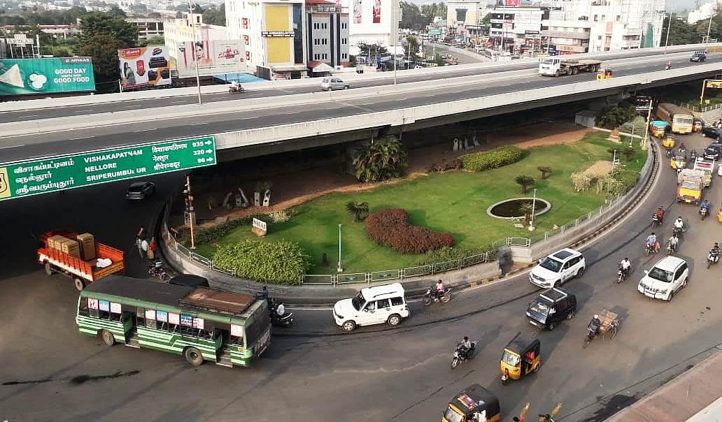 Roundabout on Chennai-Bengaluru NH in Vellore to be downsized to ease ...