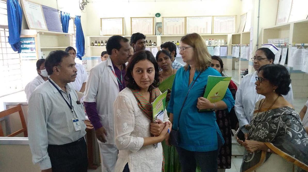 Central team inspects Tenali govt hospital