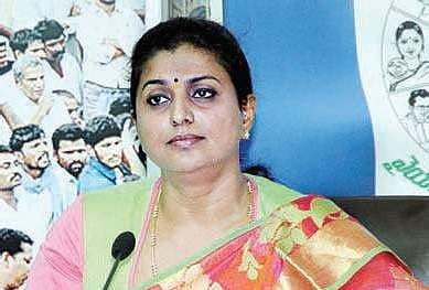 Six booked for obstructing MLA Roja’s car