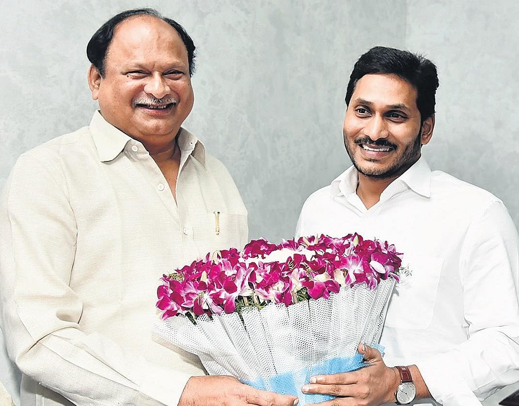 Karanam Balaram shifts his loyalty to ruling YSRC