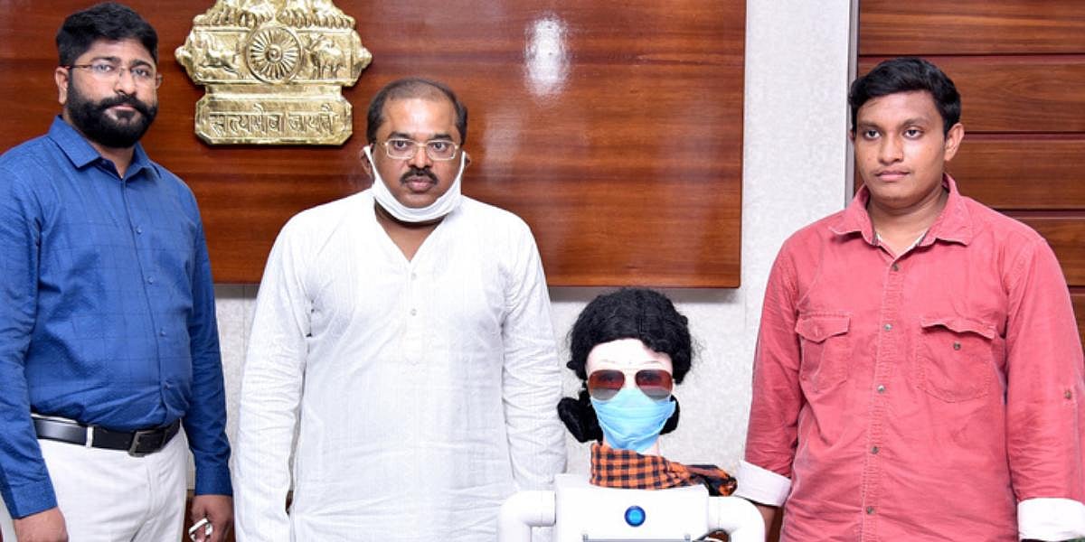 'Maitri' robot to serve COVID-19 patients in Vijayawada