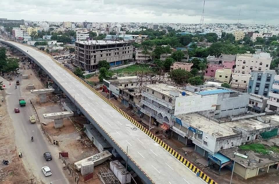 Hyderabad: KTR throws open Bairamalguda flyover to public